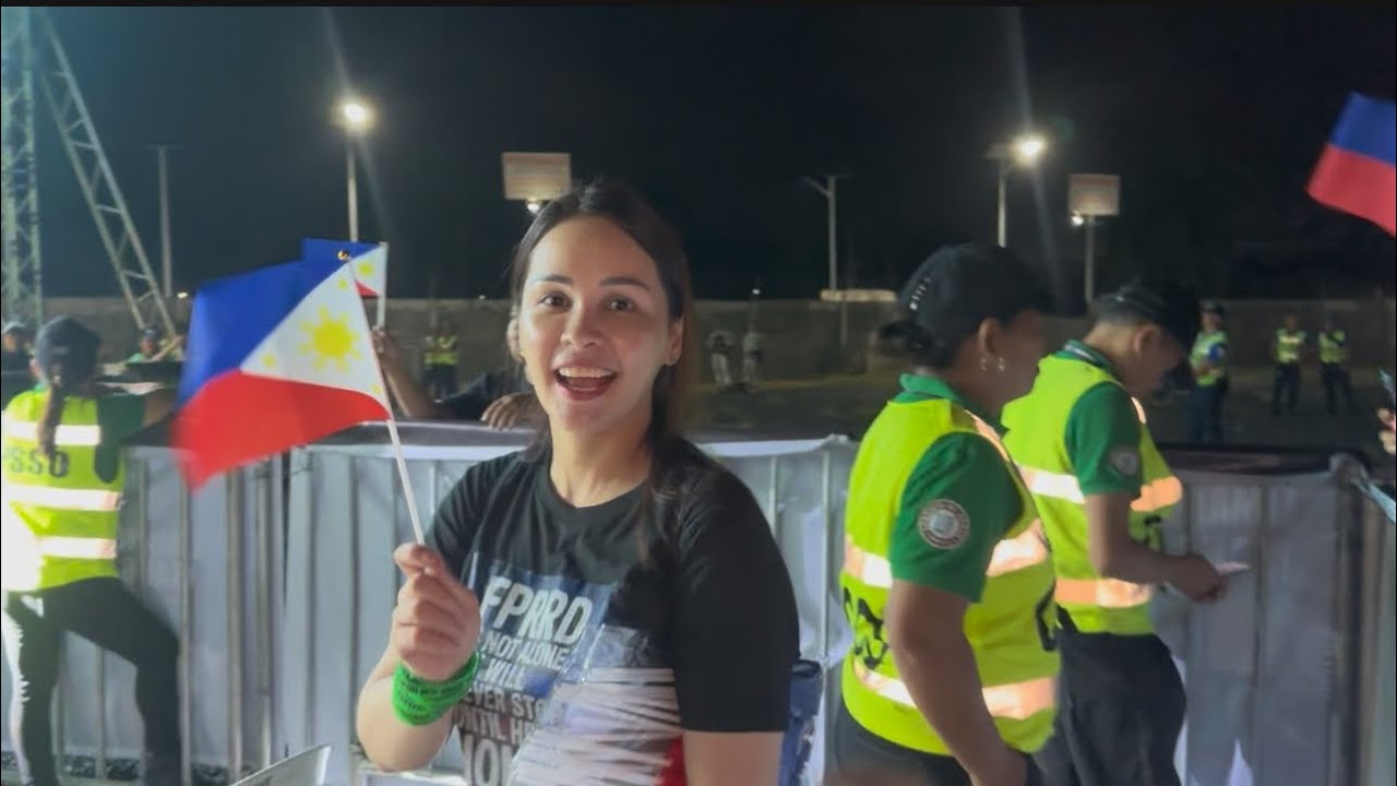 OMG!! Jazz Egan Todo Suporta kay Tatay Digong sa Free Duterte Now sa ...