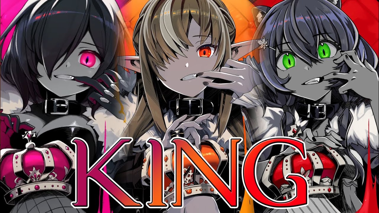 KING / Kanaria (Cover Roboco x Shiranui Flare x Ayunda Risu Hololive ...