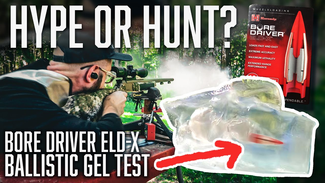 How effective are the Bore Driver ELD X Muzzleloader Bullets? | 100 ...