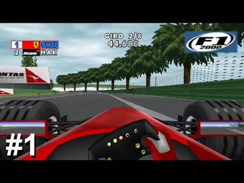 F1 2000 Gameplay ITA PS1 #1 Gran Premio Australia - Melbourne (Formula ...