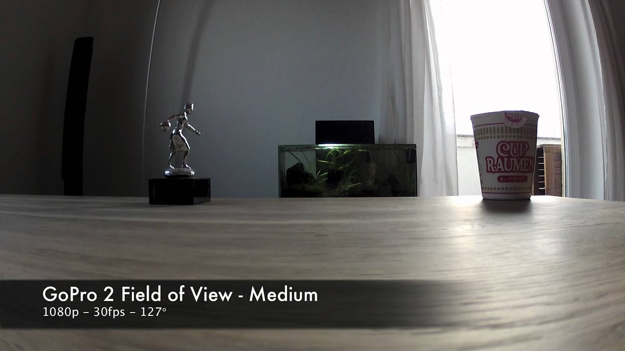 Gopro HD 2 Field of View (wide angle) Demonstration / Comparison - YouTube
