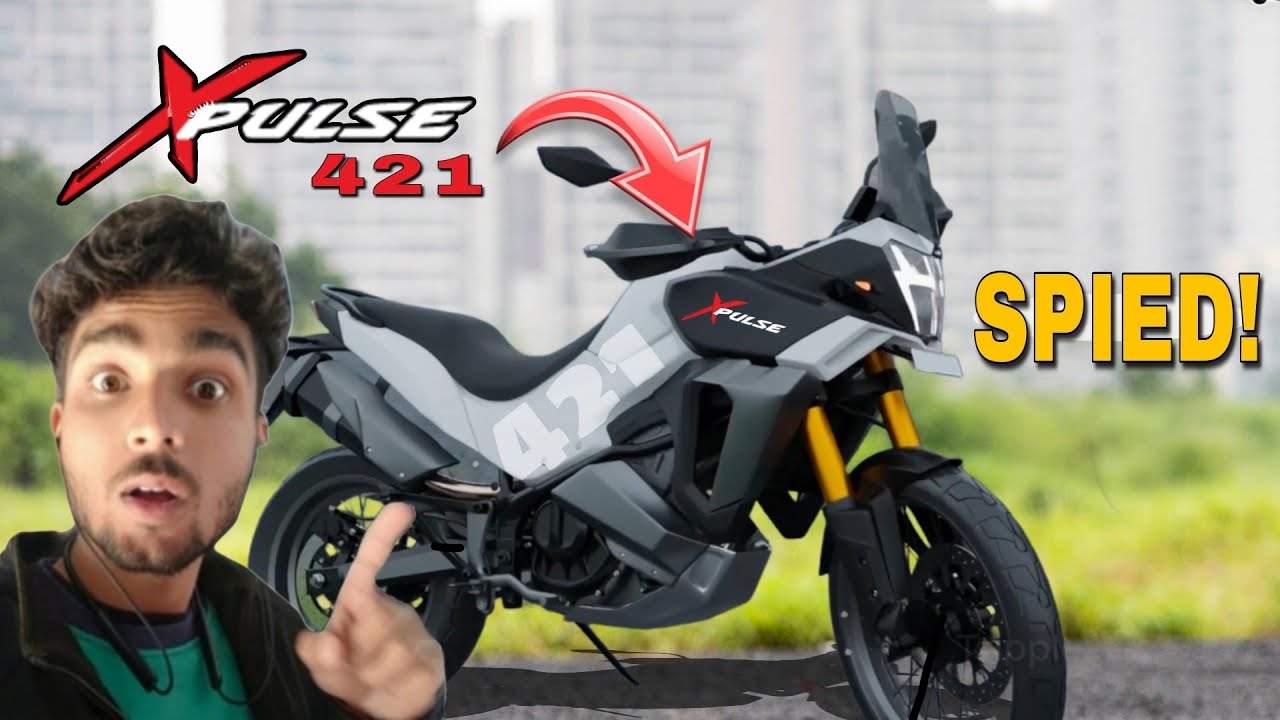 Finally, Hero Xpulse 421 Look Revealed!⚡😳 Features, Specs & Images - YouTube