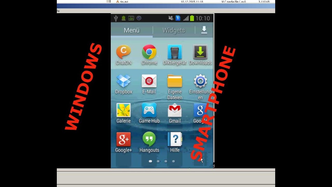 MyPhoneExplorer Android in Windows - YouTube