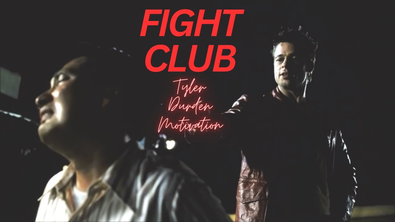 Fight Club | Tyler Motivation | The "Vet" Scene | Raymond K Hessel ...