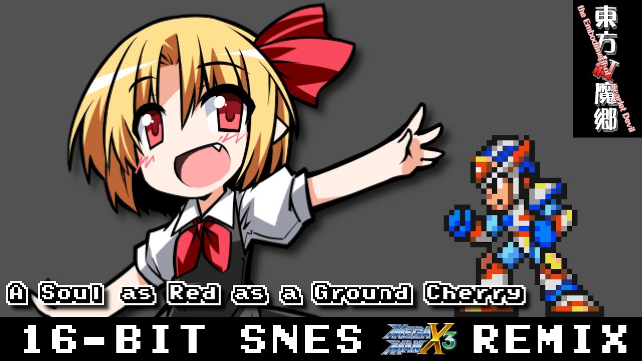 [16-Bit;SNES]A Soul as Red as a Ground Cherry - Touhou 6【MMX3 Style ...
