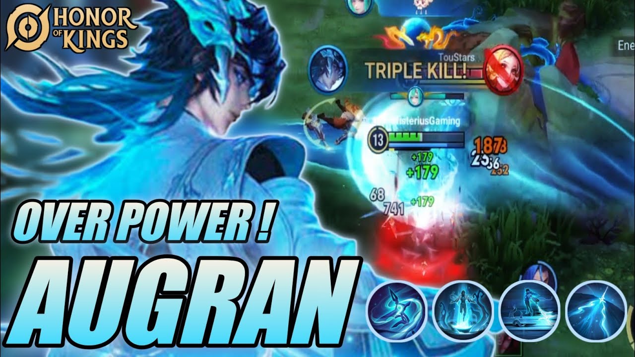 AUGRAN OVER POWER ! Honor of Kings (HOK) best item build & gameplay ...
