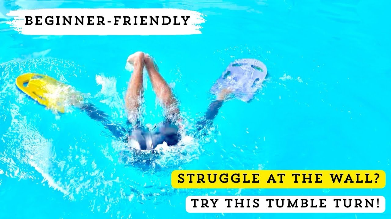 How to Do a Tumble Turn in Swimming 🌀 | Flip Turn Made Easy! | Step-by ...