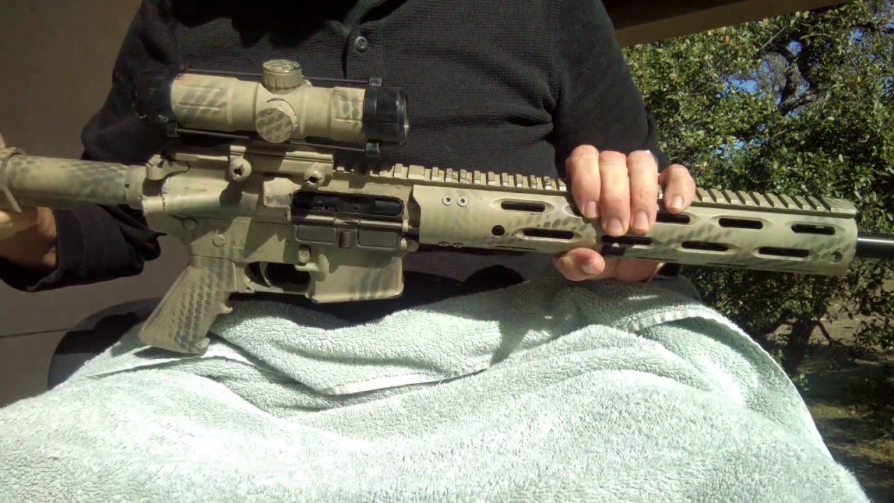 FGS Removal Radical Firearms AR Forward Guard Shield - YouTube