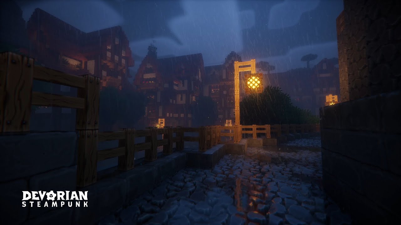 This resource pack turns Minecraft into a movie | Devorian Steampunk ...