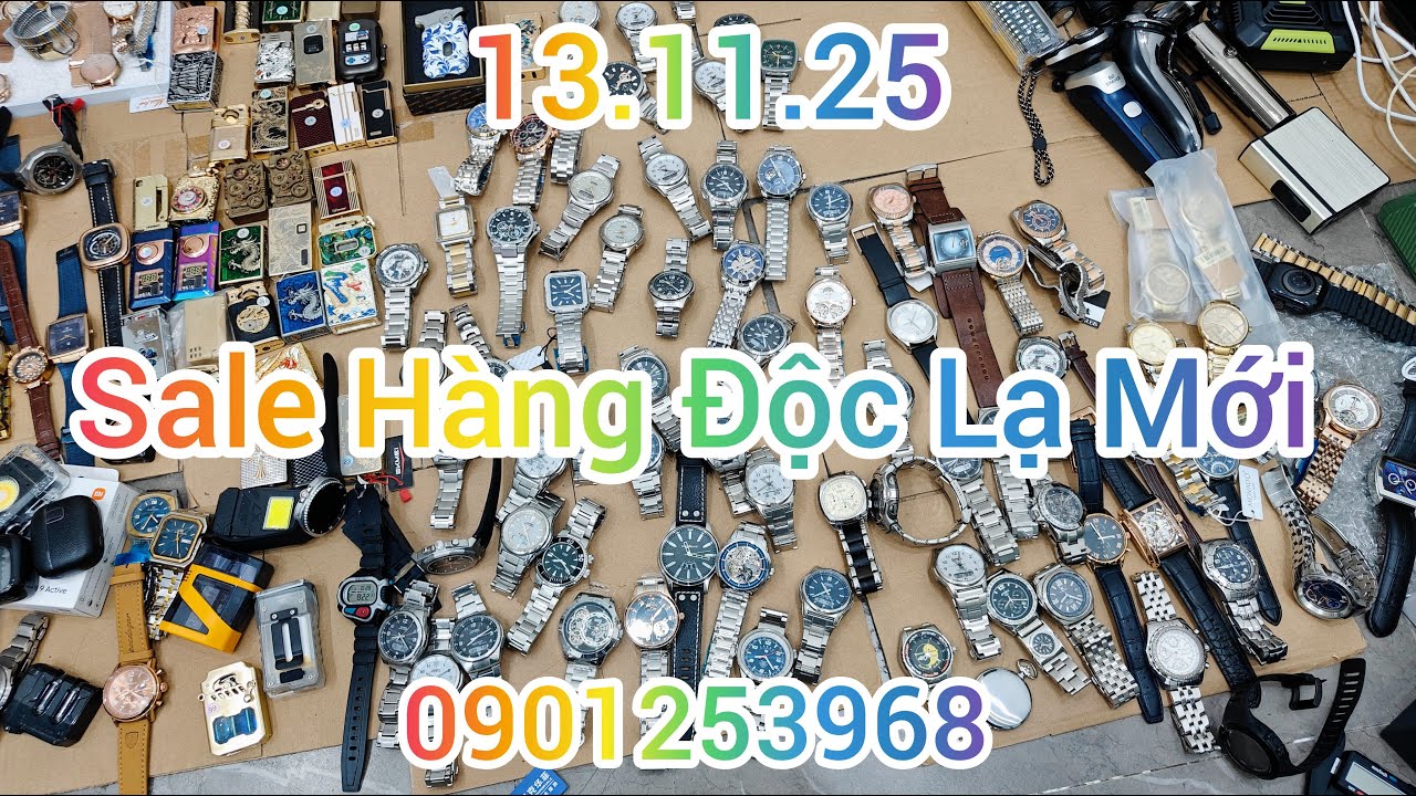 13.11.25 Sale Đồng Hồ Si Wired Humvee Casio Invicta Diesel Sector Bật ...