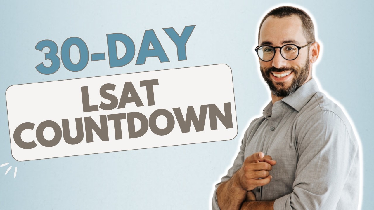 30 Days to Mastery | The Ultimate LSAT Study Plan for a 170+ Score ...