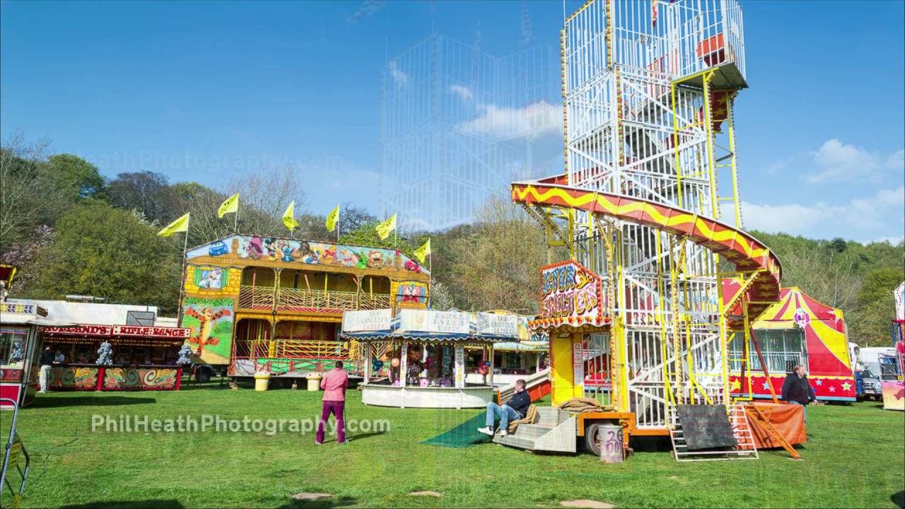 Bramcote Park Fun Fair, Nottinghamshire 18th April 2014 - YouTube