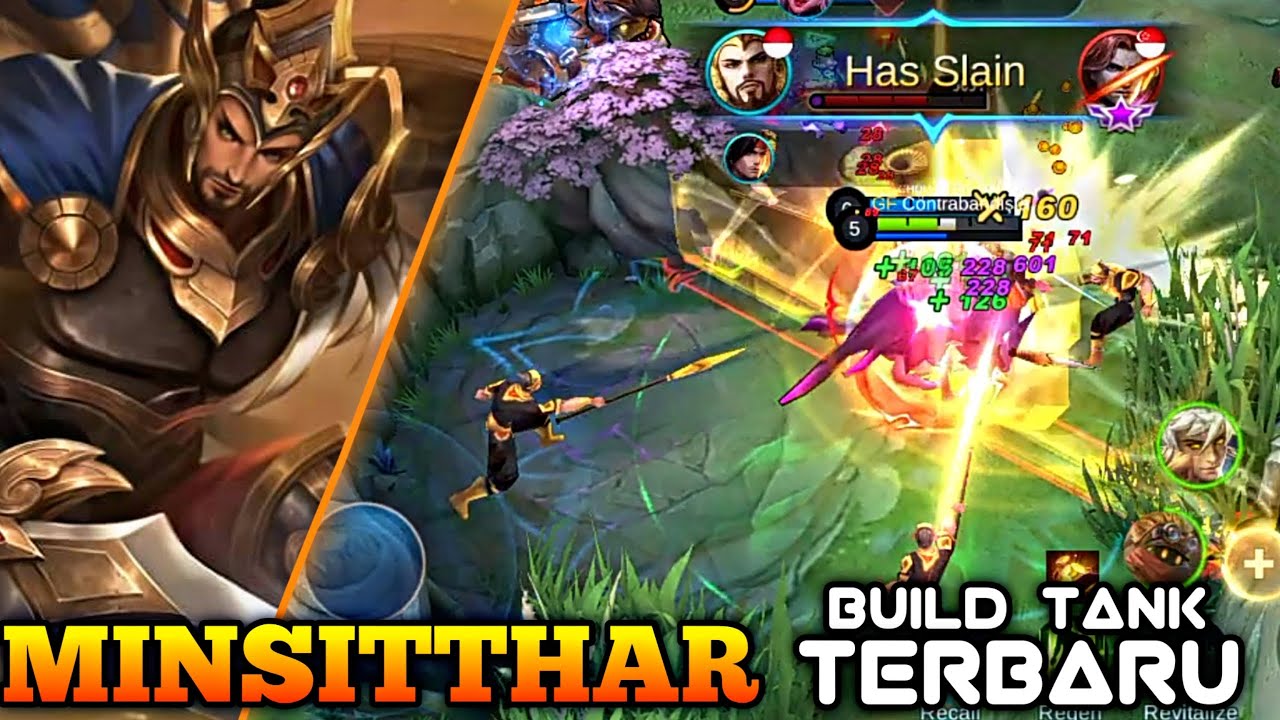 Minsitthar Tank Build 2021, Fight Till The End - Mobile Legends - YouTube