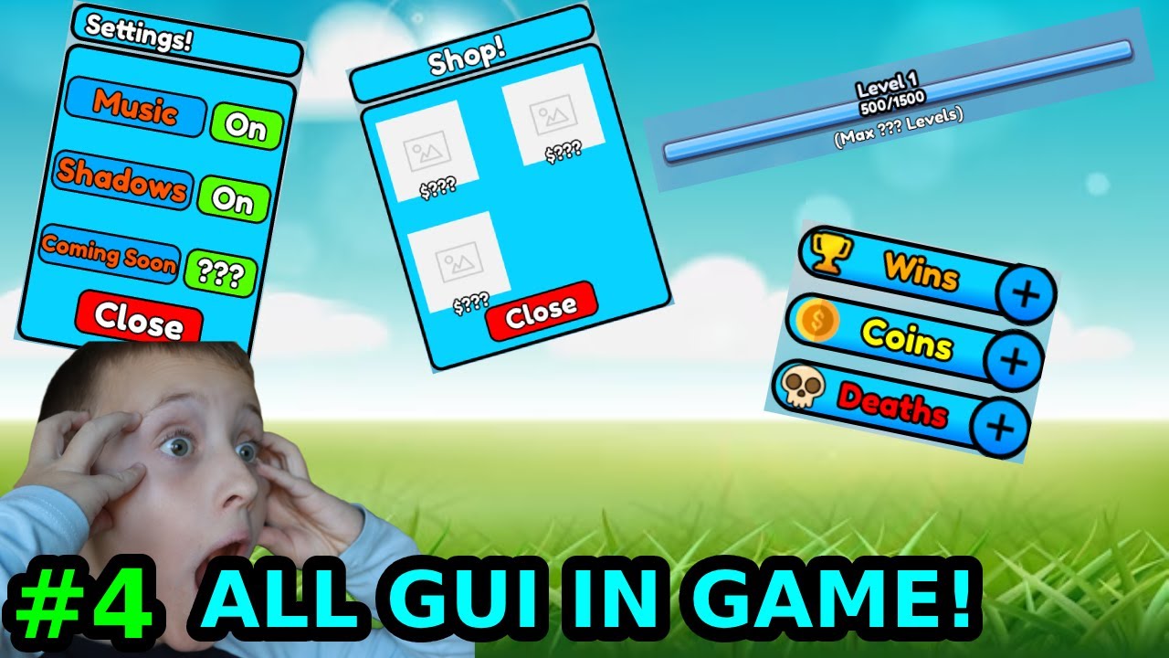 MAKING All GUI IN THE GAME (Remaking My First Roblox Game) - YouTube