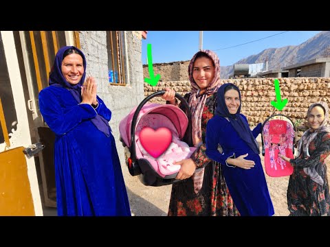 Mrs. Perry's big surprise; a gift called Carrier for pregnant Fatemeh