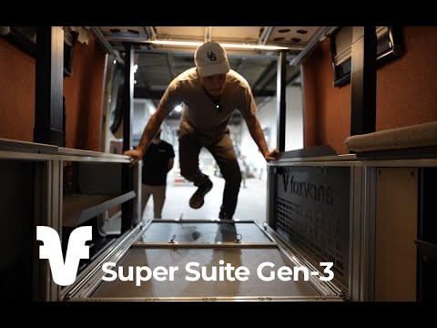 Fox Vans Gen-3 Full Interior Build Tour | Sprinter Van Conversion - YouTube