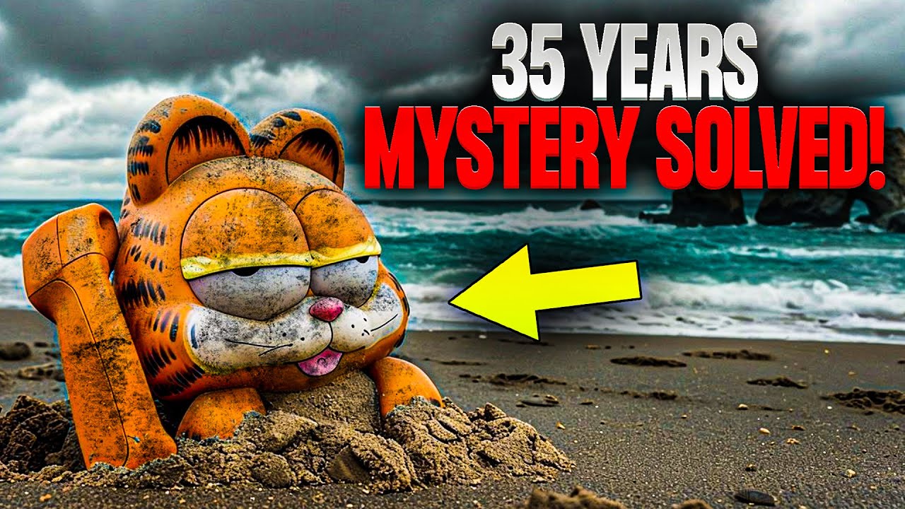 Everyone Kept Seeing Garfield Phones on the Beach For 35 YEARS! - YouTube
