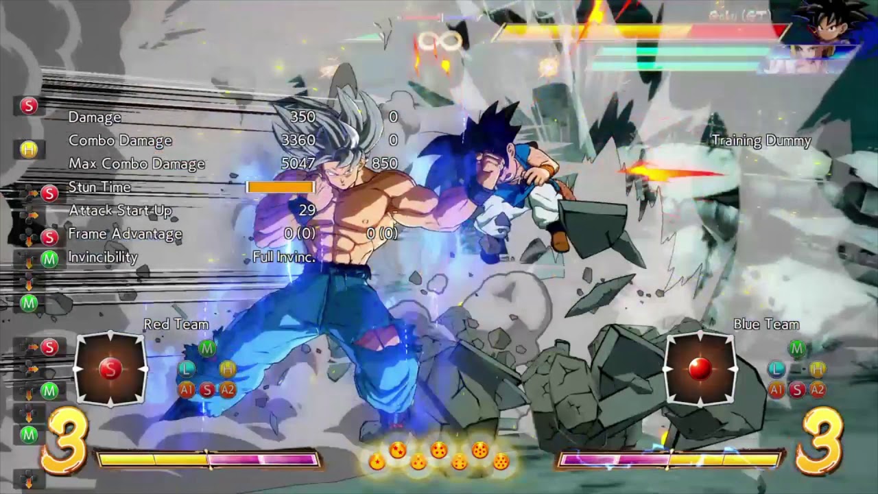 DBFZ|UI Goku BnB's - YouTube