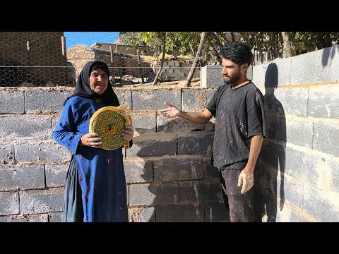Grandma Weaves Ropes, Mehran Builds Her Room — They’re Both Working for a Roof Over Her Head ❤️