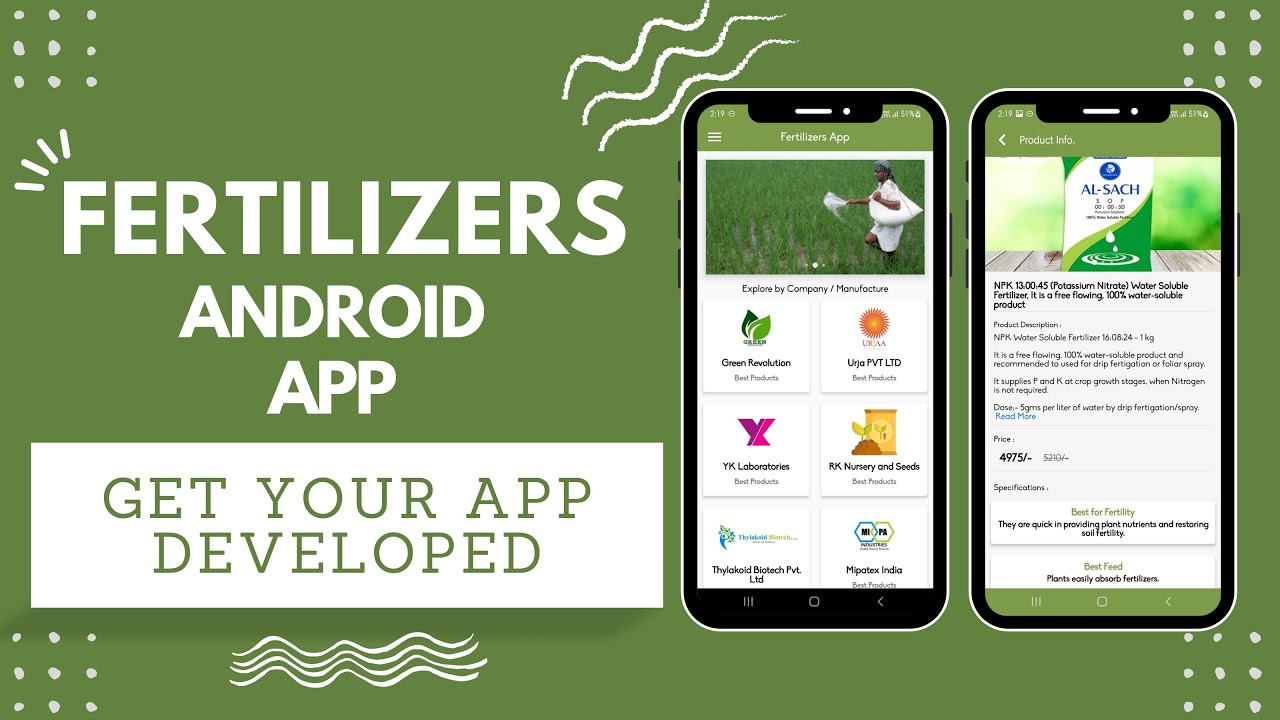 Develop Fertilizers Android App | Fertilizer & Agriculture apps ...