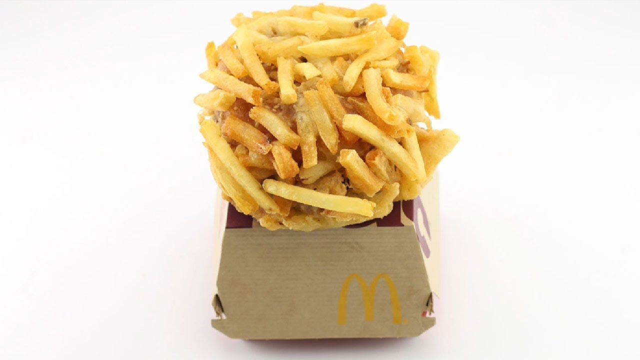 The McDonald's French Fry Breaded Deep Fried Big Mac - YouTube