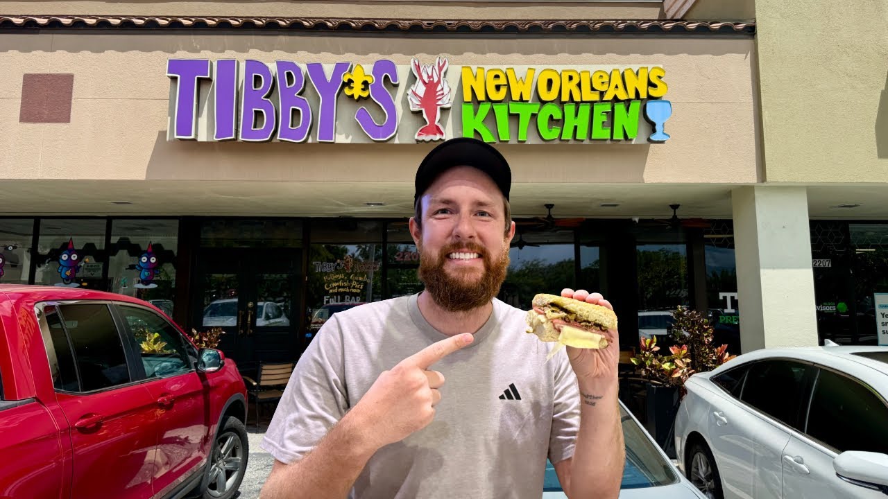 Authentic New Orleans Food at Tibby’s New Orleans Kitchen - YouTube
