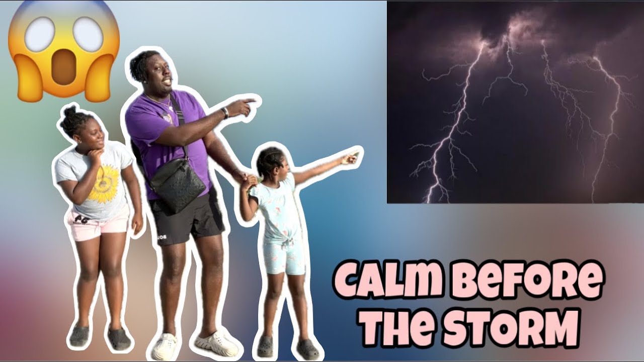 THE DAY BEFORE THE PASSING OF HURRICANE BERYL||THE FLARE FAMILY - YouTube