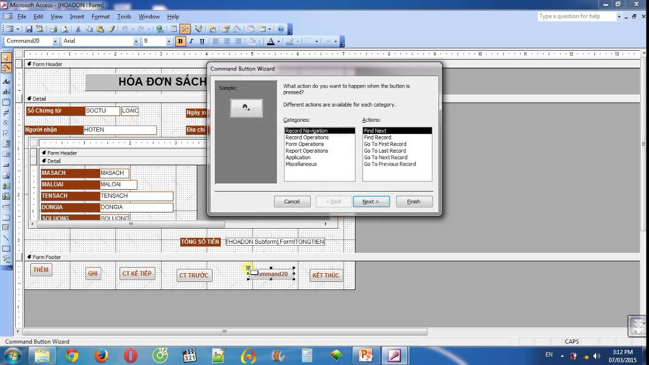 Giải đề thi Tin học Access 02 - YouTube