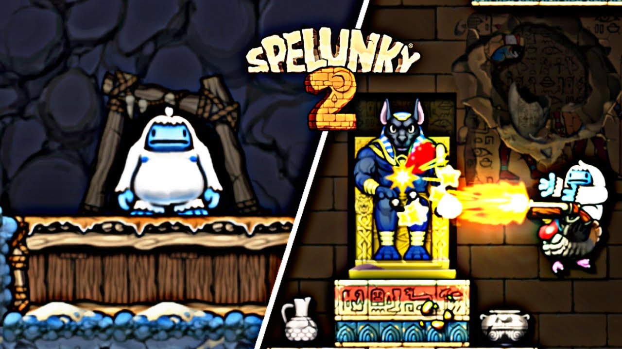 This Spelunky 2 Mod Lets You Play As a YETI - YouTube