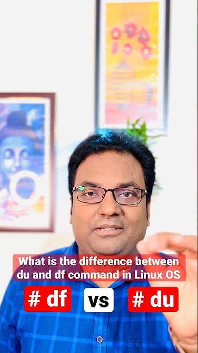 What is the difference between du and df command in Linux | disk free vs disk usage #shorts ...