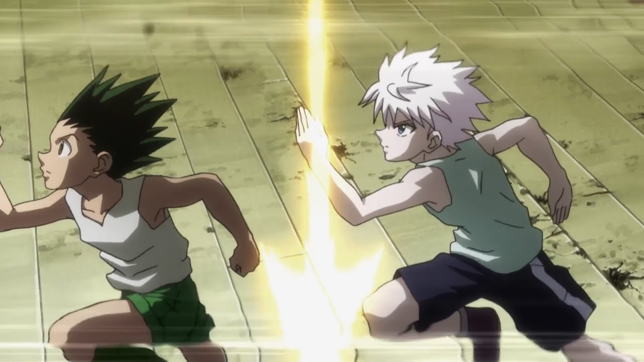 Gon's team is overwhelmed by a multi-limbed guard and Dragon Dive's ...