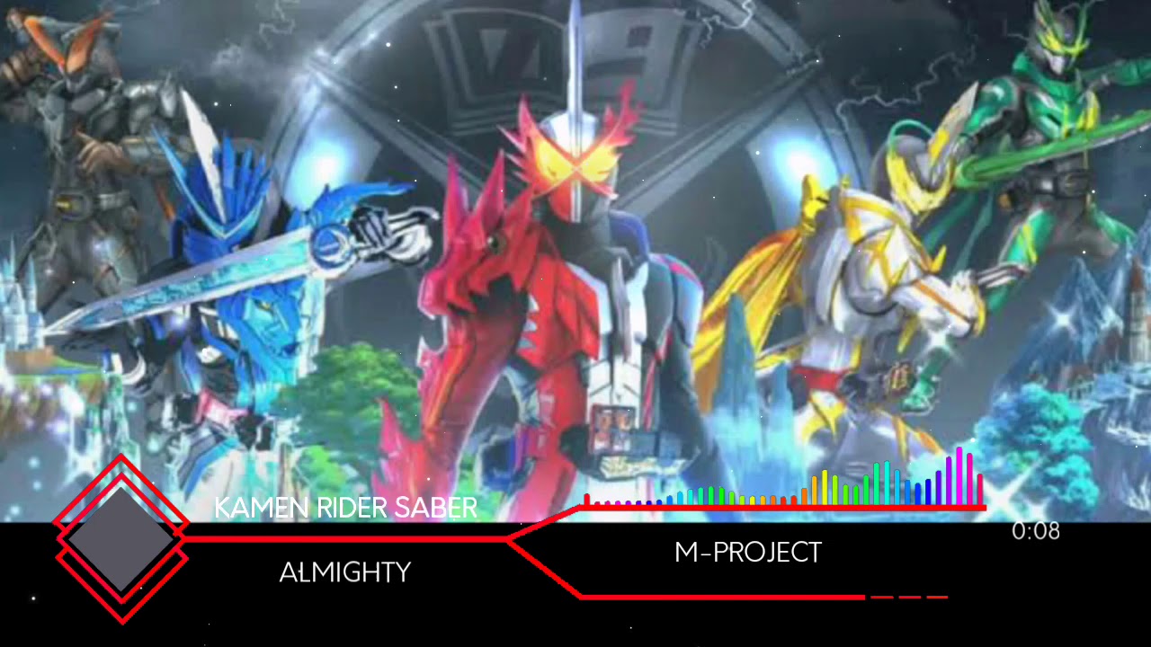 Kamen rider Saber Op almighty kamen no yakusoku Nightcore - YouTube