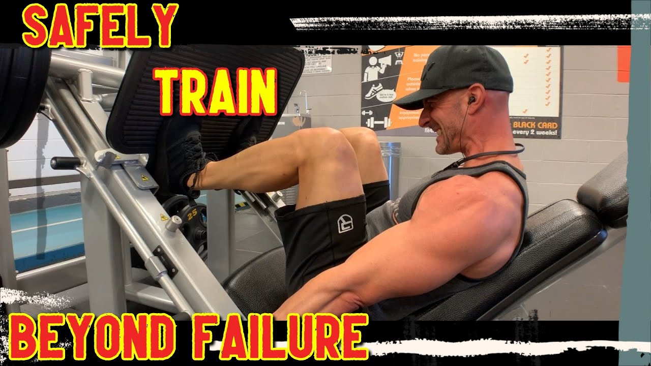 4 Ways To SAFELY Train BEYOND Failure For Men Over 40 - YouTube