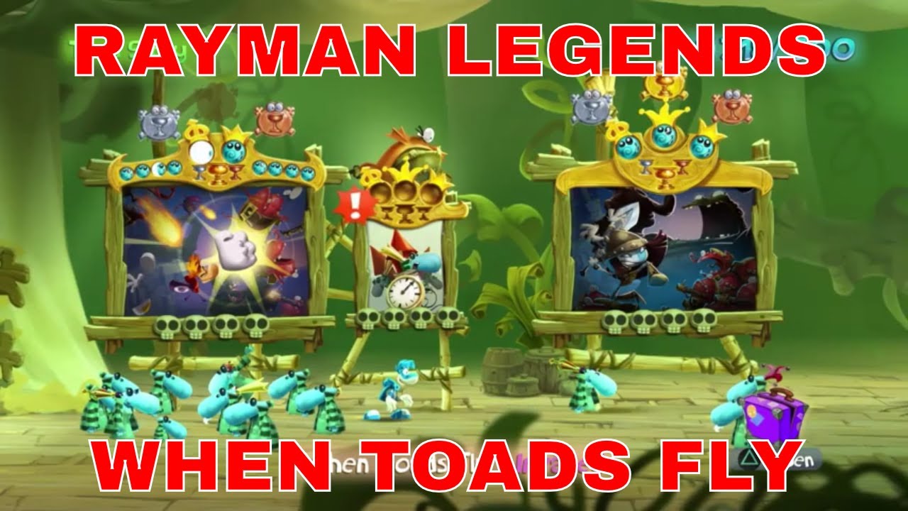 Rayman Legends When Toads Fly Invaded - YouTube