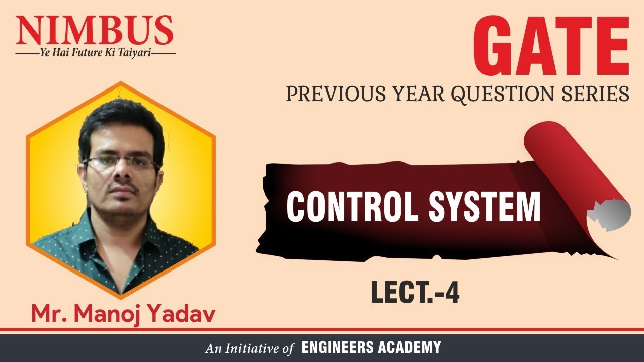 GATE Previous Year Question Series (Control System) | EE&EC | GATE Exam ...