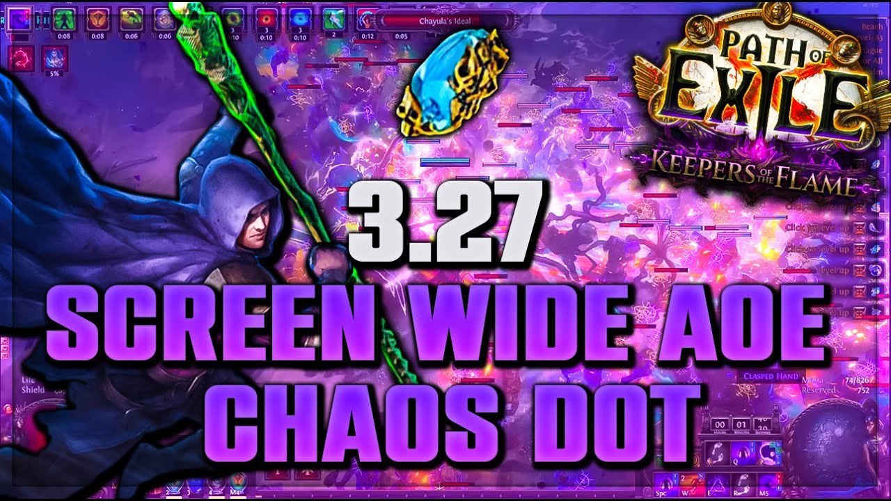 Chaos Dot Blight of Contagion Trickster Leaguestarter Build Guide ...