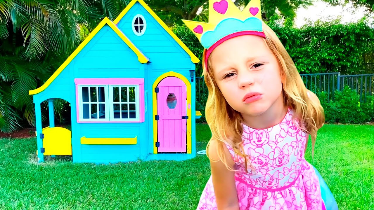 Nastya Decided To Leave Her Dad And Look For Another House Youtube
