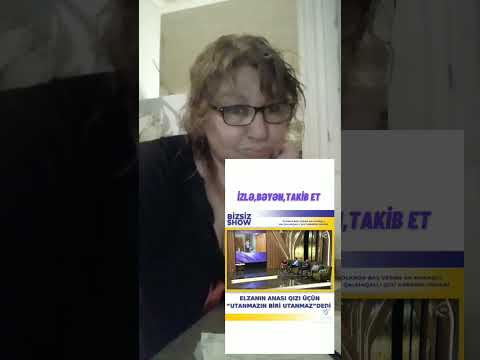 adatv.az..ELZA SEYİDCAHANIN anası SEYİDCAHAN canlı efirə zənq vurub..qızı LALƏ SEYİDCAHANA nə dedi!.