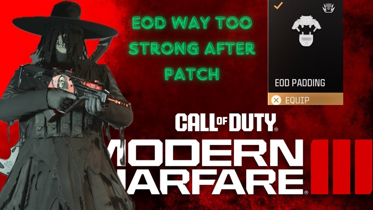 EOD WAY TOO POWERFUL AFTER PATCH | CALL OF DUTY MODERN WARFARE 3 | 4K ...