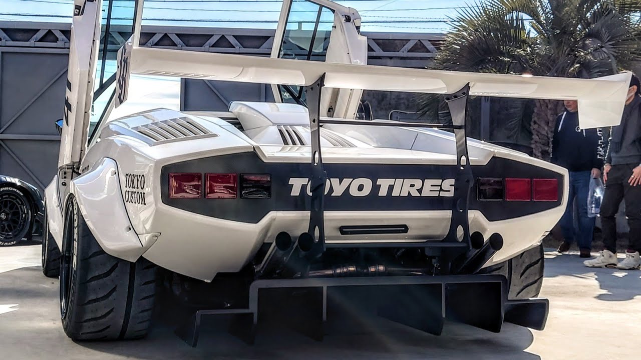 Liberty Walk LB-WORKS Countach LB AUTO SALON 2024 - YouTube