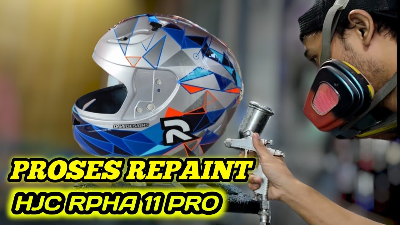 PAINTING HJC RPHA 11 PRO POL ESPARGARO - YouTube