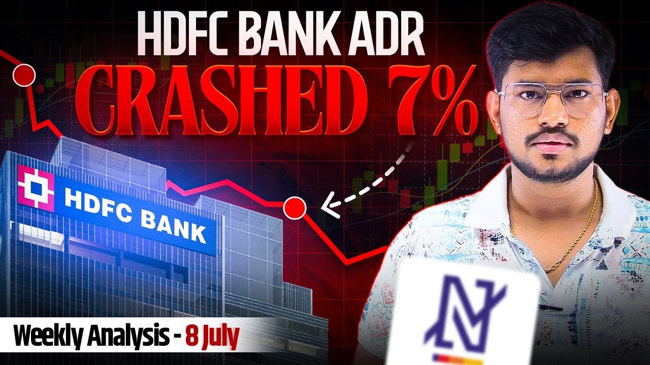 HDFC Bank ADR Crashed 7% - Market Analysis | Banknifty and Global ...