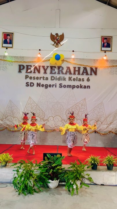 Tari Candi Ayu penampilan Anak SD N Sompokan Seyegan Sleman di Acara Wisuda acara kelas 6 # ...