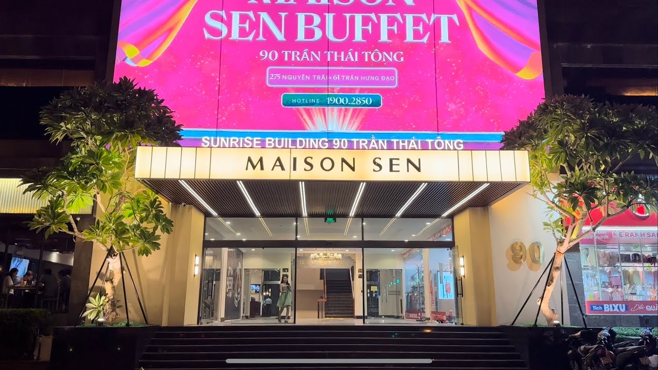 Review Maison Sen Buffet I Cầu Giấy I Hà Nội I Vietnam I Thang Vu