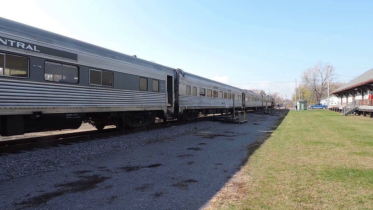 Medina Railroad Museum Fall Foliage Excursion With ALCO RS-32 #2035 10 ...