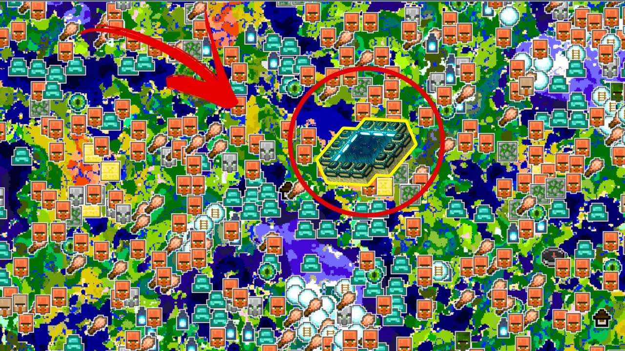 UBICACION DE TODAS LAS ESTRUCTURAS DE TU MUNDO CON ESTE MAPA (MINECRAFT ...