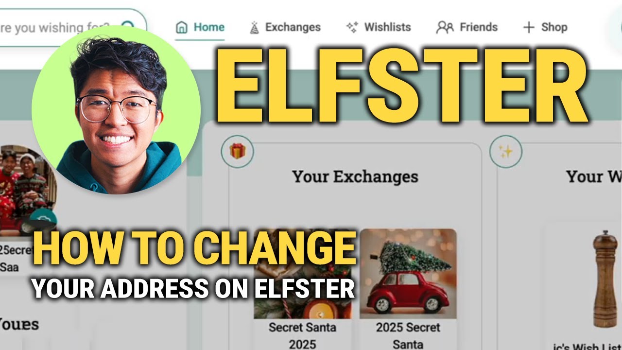 How To Change Your Address On Elfster: Update Your Details NOW! - YouTube