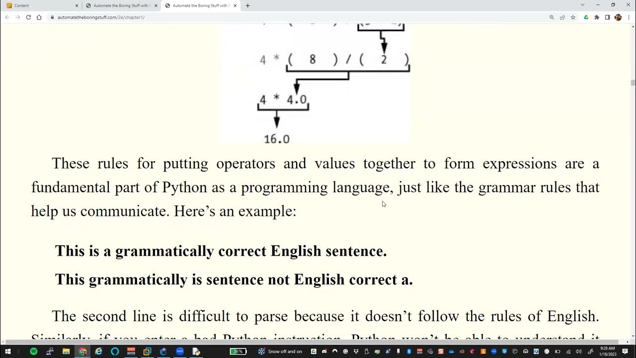 INF360 - Introduction and Python Basics - YouTube