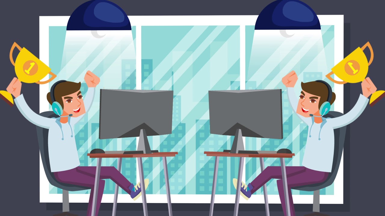 DTP Academic eSports Animation - YouTube