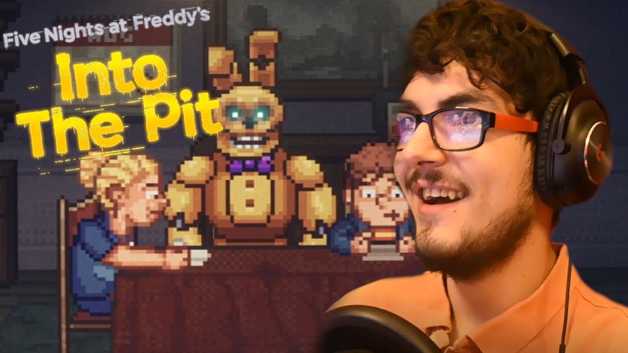 THE CRAZIEST FNAF GAME EVER | FNAF INTO THE PIT | PT 1 | - YouTube